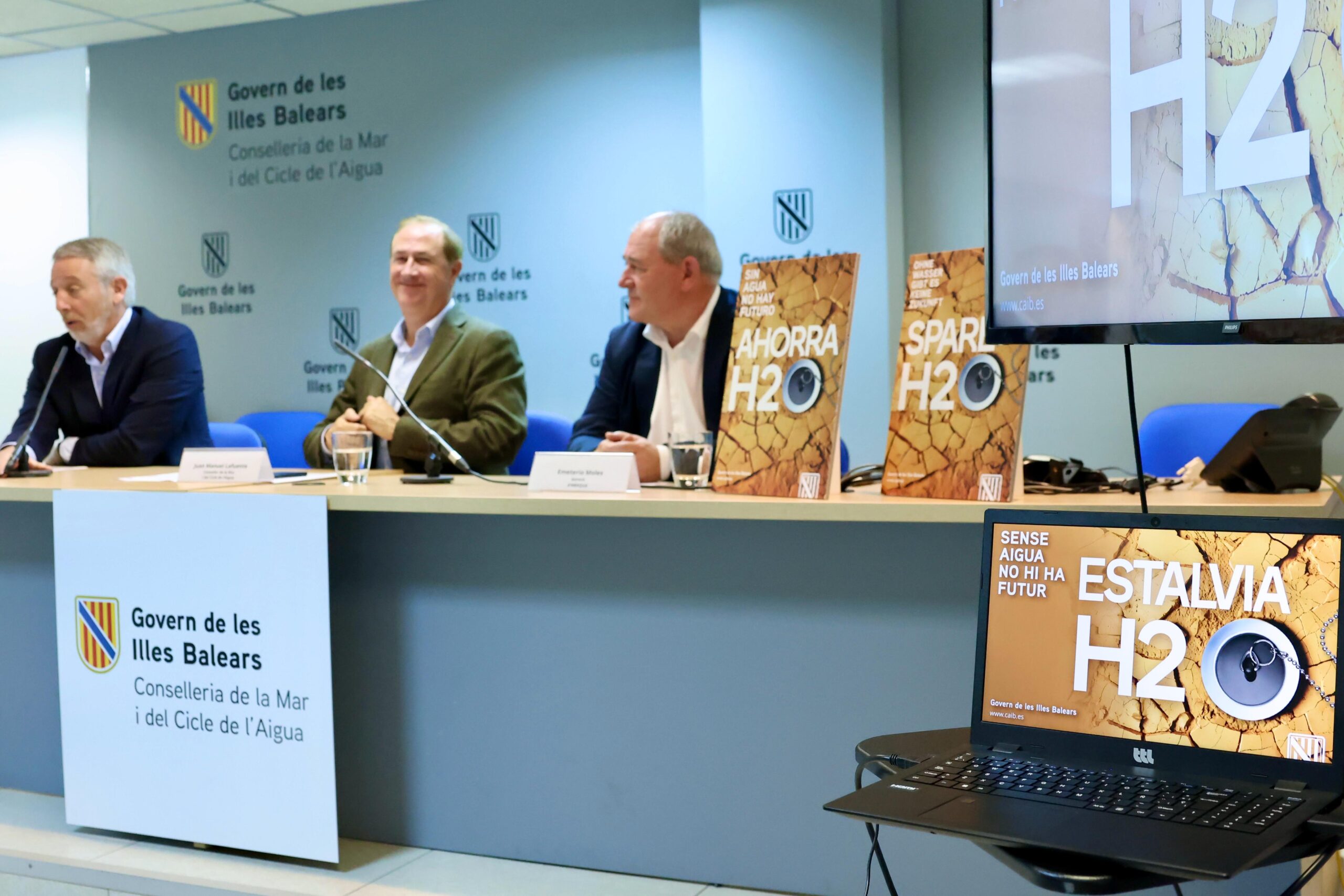 El conseller Lafuente presenta la campaña de ahorro de agua 2025: “Sin ...